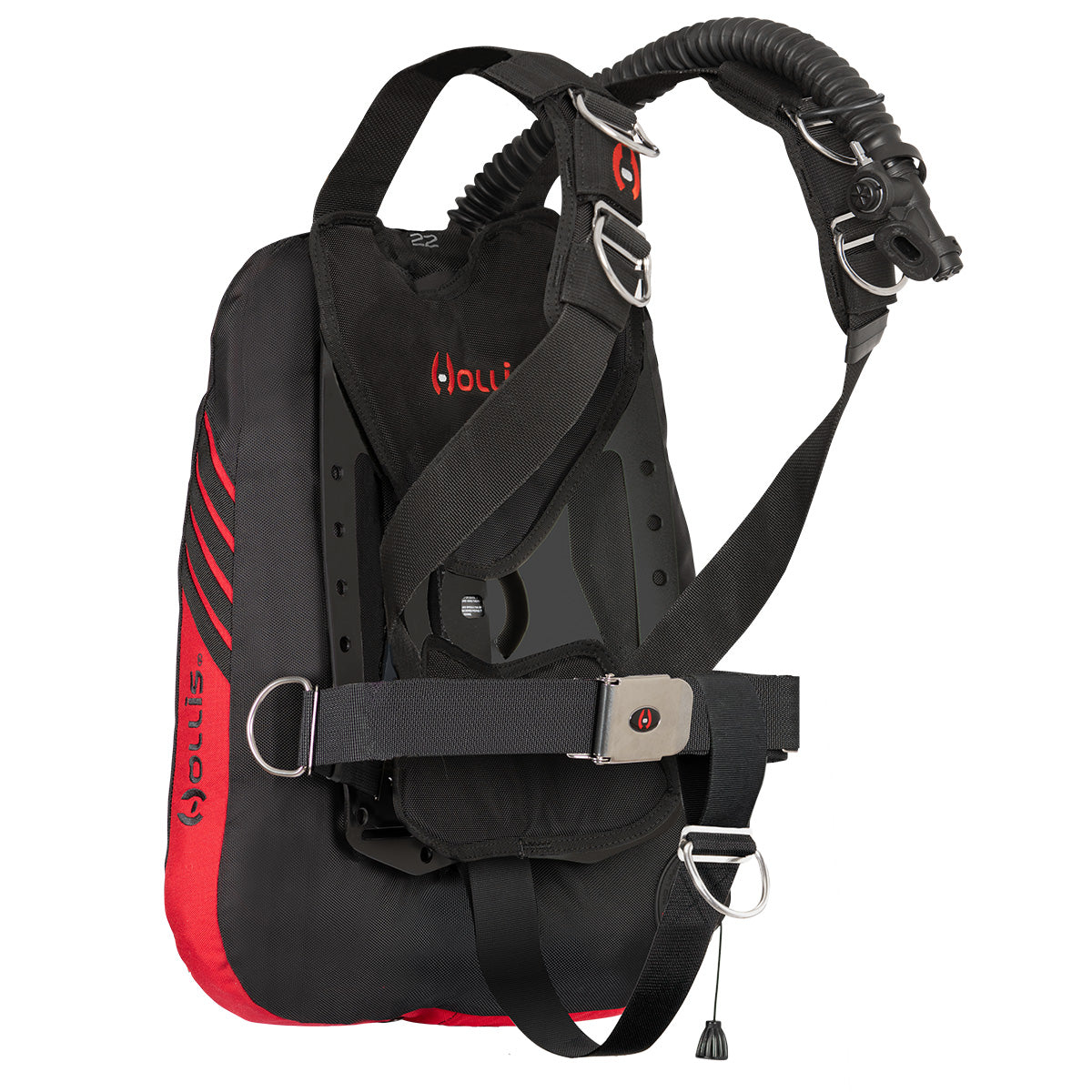 Hollis Single Tank Back Plate and Wing System - SS in stock – Aqua ...