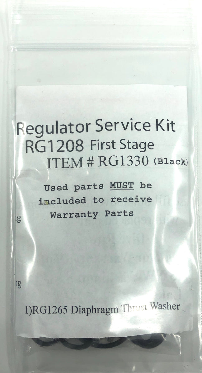 Dive Rite RG1208 First Stage Service Kit RG1330 – Aqua Sport Scuba Center