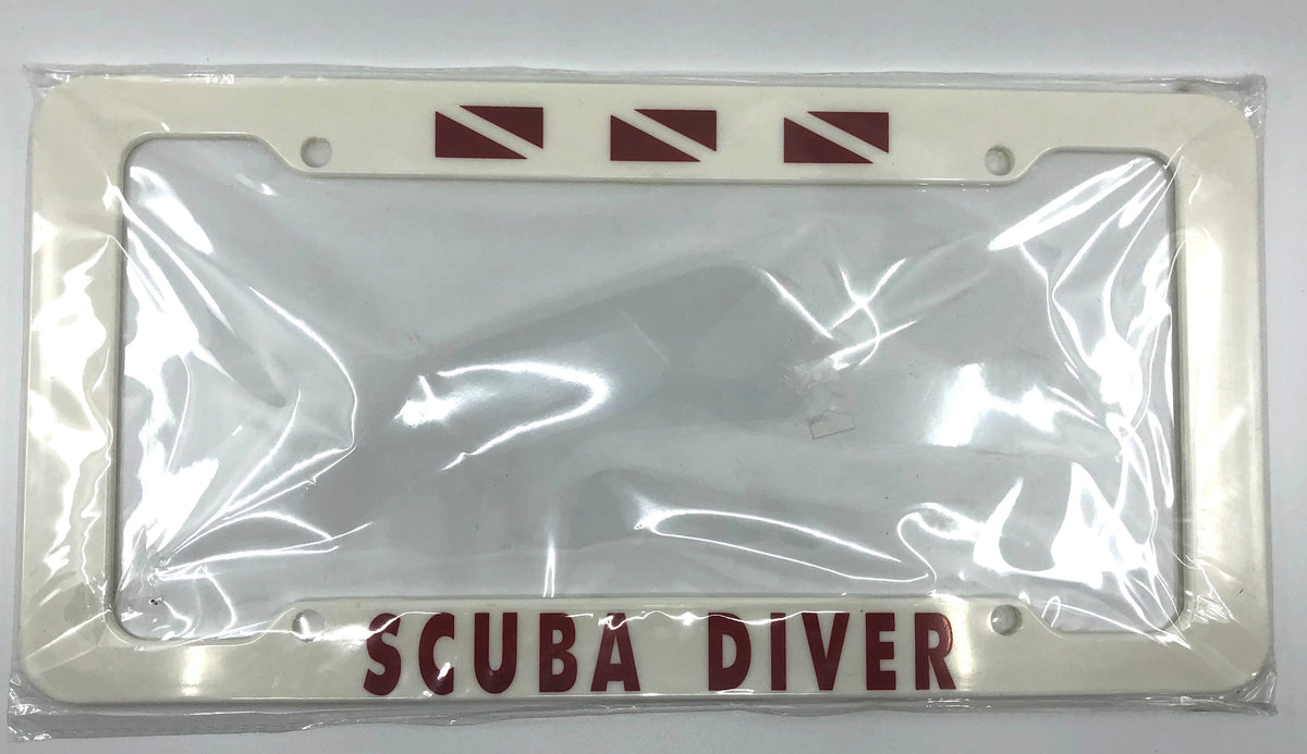 Innovative Scuba License Plate Frame – Aqua Sport Scuba Center
